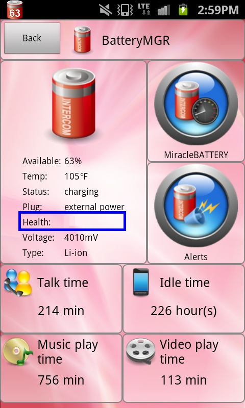 MiracleBATTERY FAQ BatteryMGR